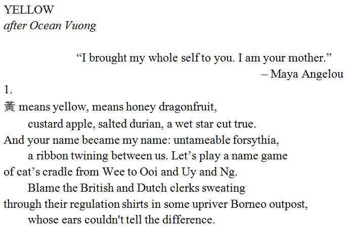 How I Did It – Primers Volume Two: Cynthia Miller on 'Yellow' • Poetry ...